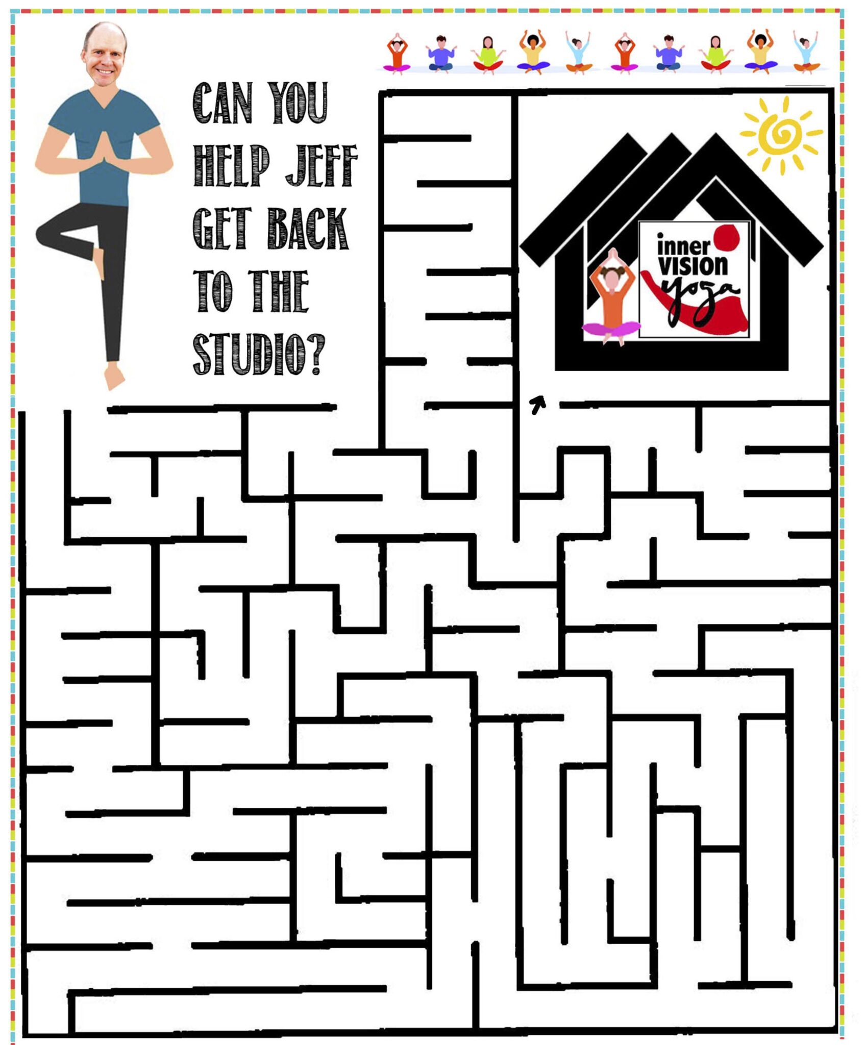 YOGA MAZE | Inner Vision Yoga