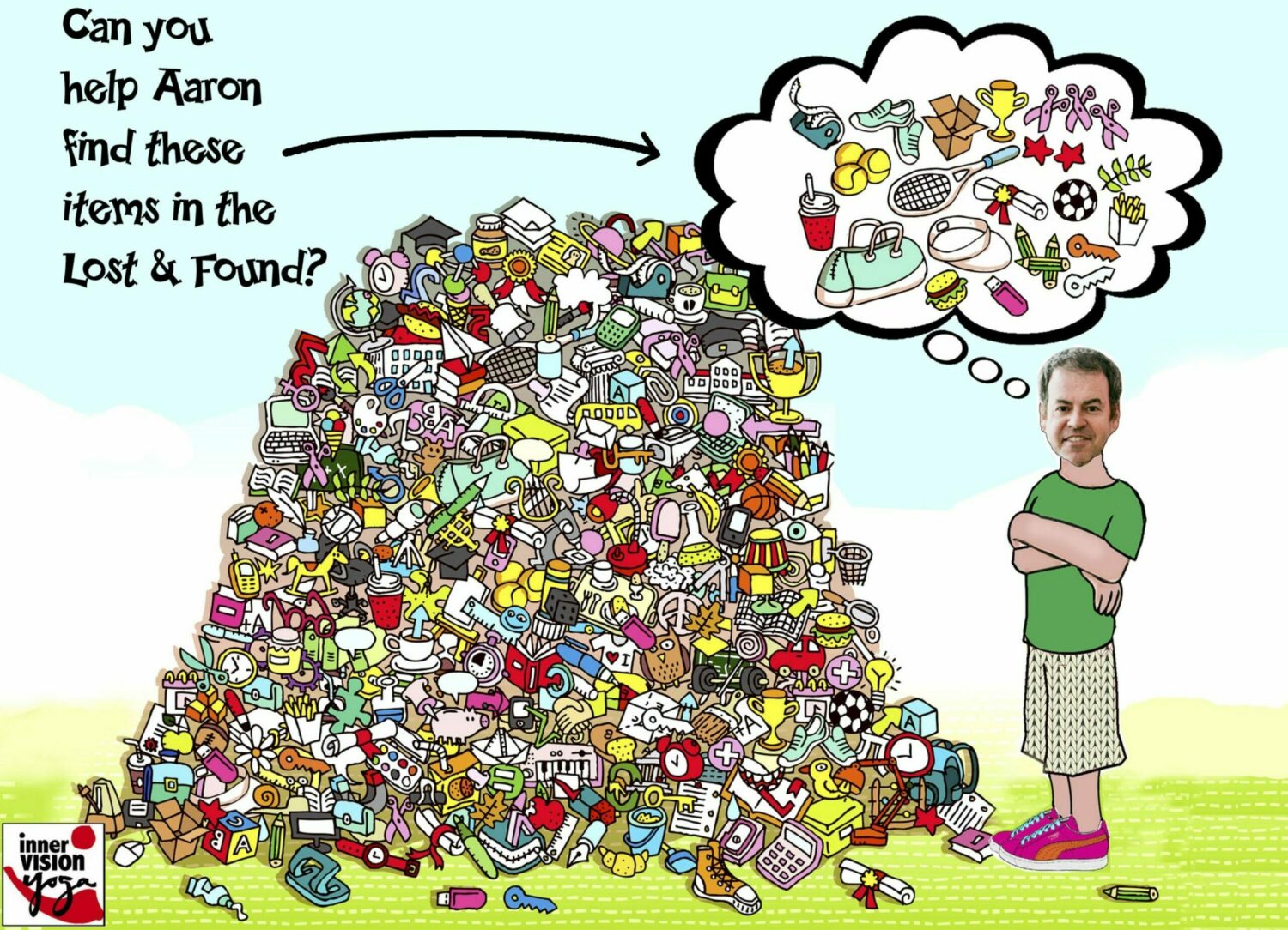 YOGA MESS PUZZLE with Aaron | Inner Vision Yoga